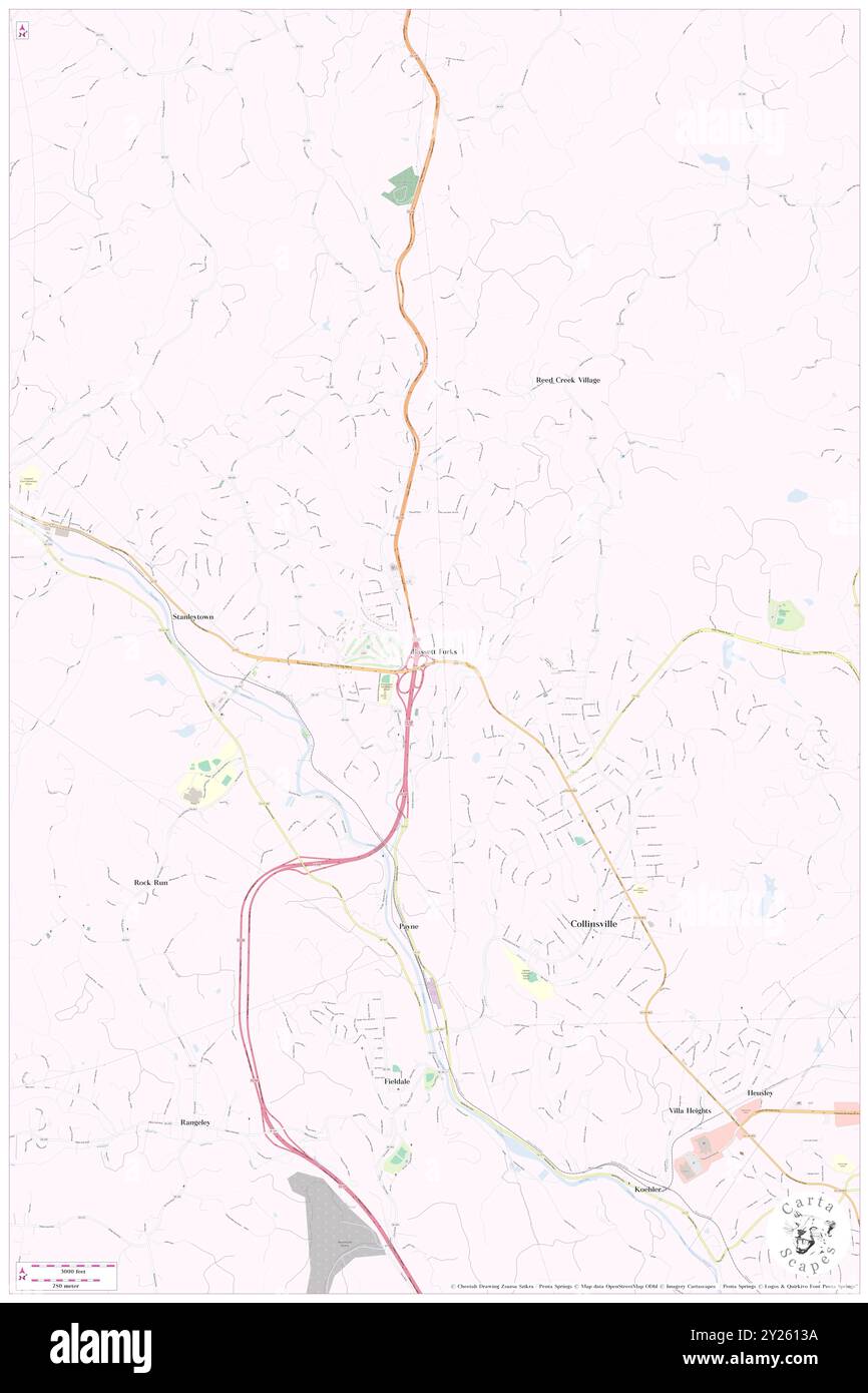 Bassett Forks, Henry County, US, United States, Virginia, N 36 44' 27 ...