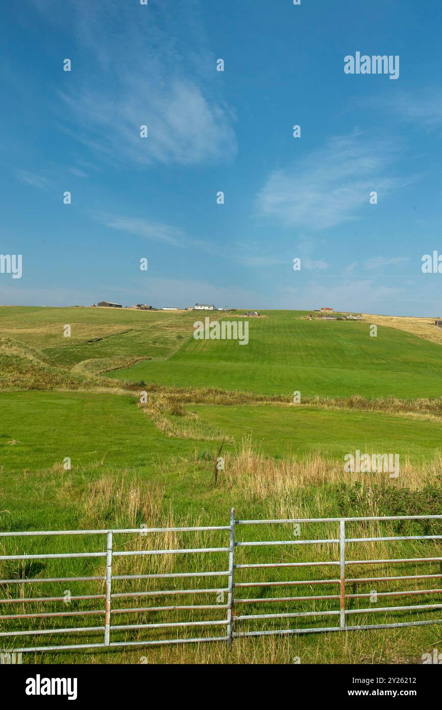 Yell, one of Shetland’s wildest islands, known for open moorland ...