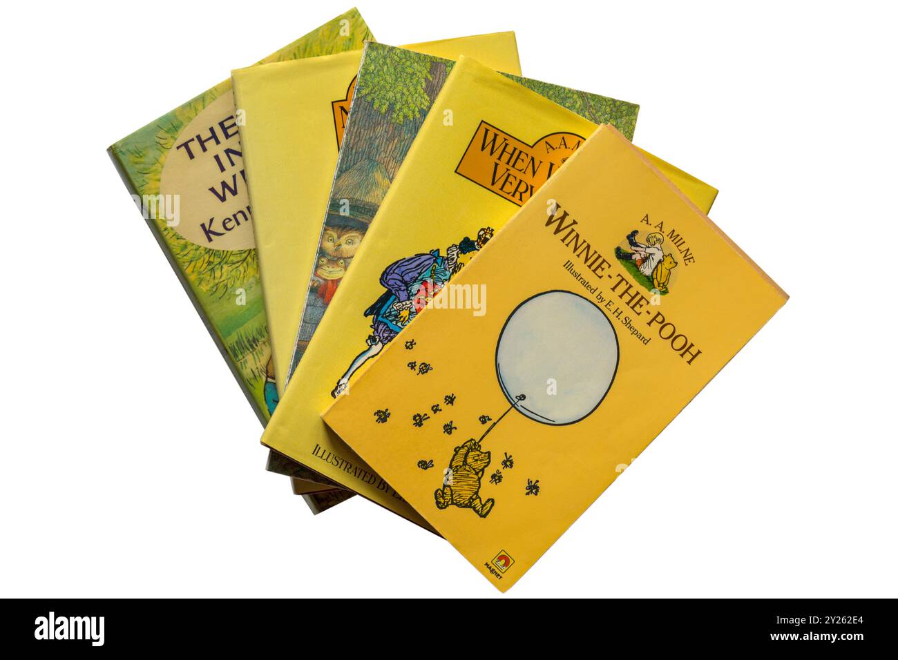 Selection of childrens books with Winnie-the-Pooh book by A A Milne on ...