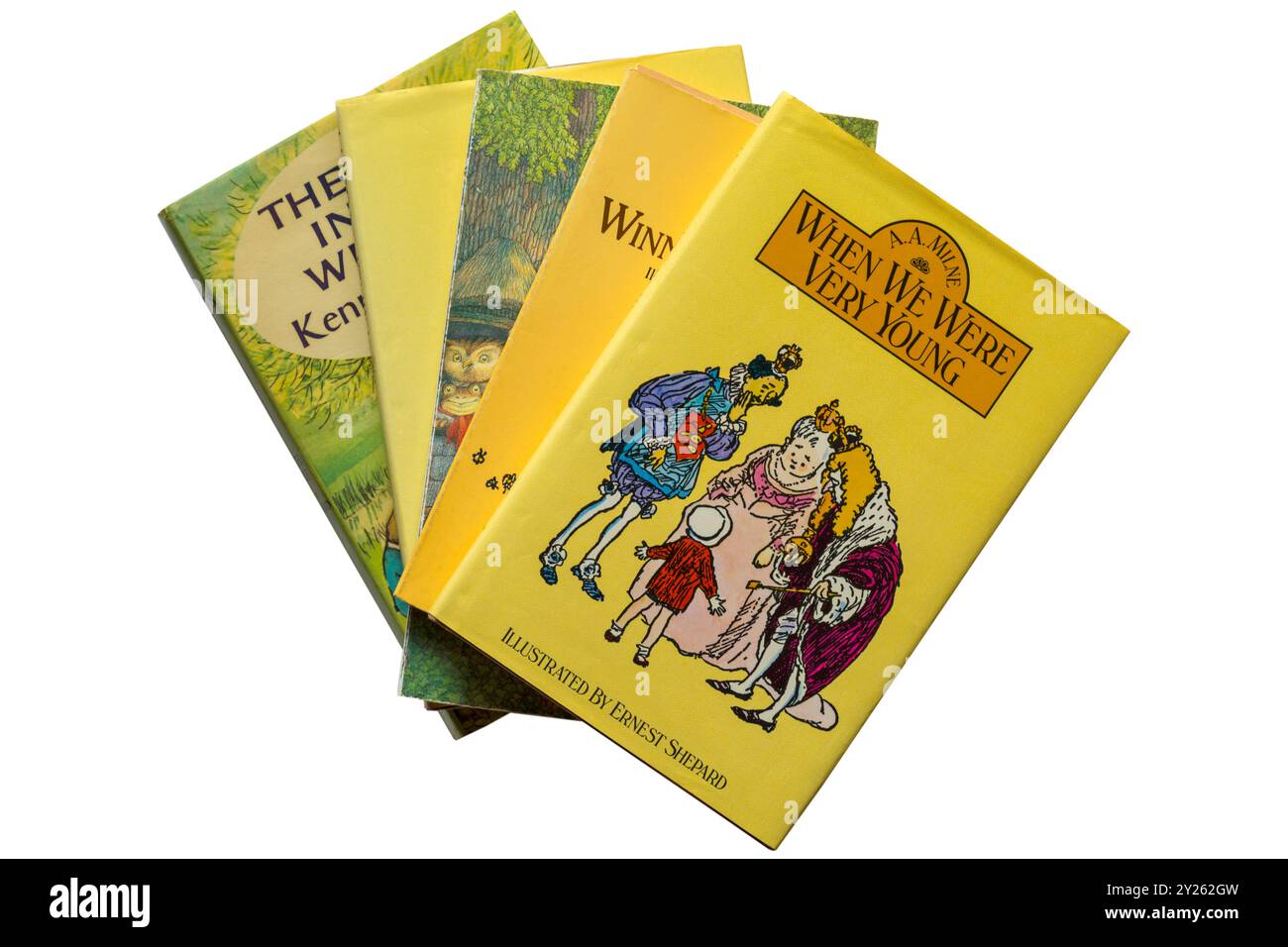 Selection of childrens books with When we were Very Young book by A A ...