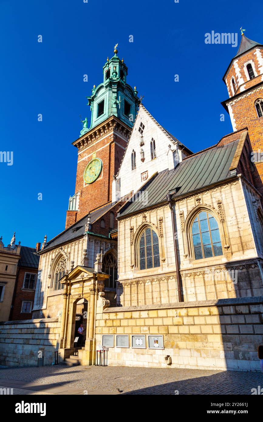 Krakow poland church clock on hi-res stock photography and images - Alamy