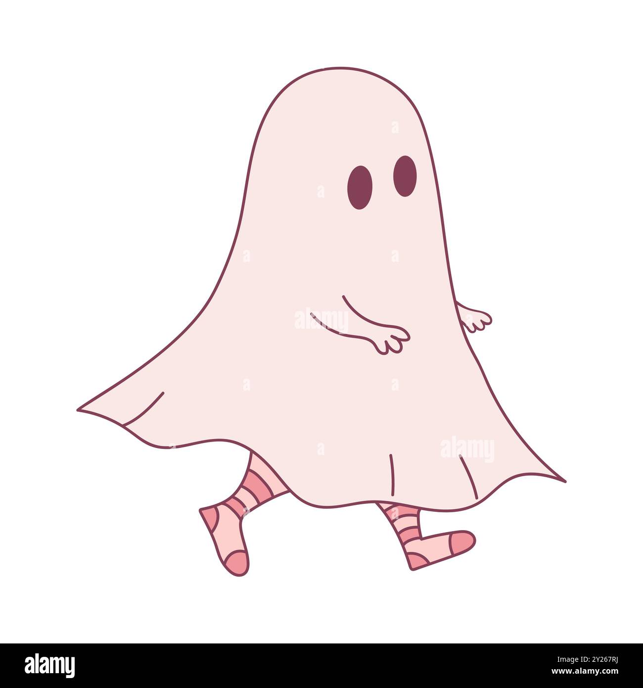 Scary face socks Stock Vector Images - Alamy