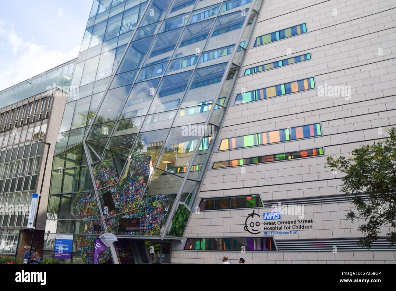 London, UK. 8th September 2024. Exterior view of Great Ormond Street ...