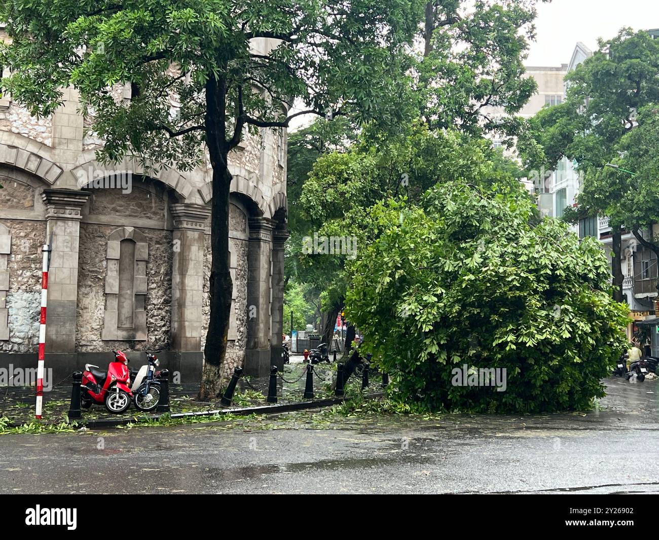 Hanoi in Yagi Typhoon Stock Photo - Alamy