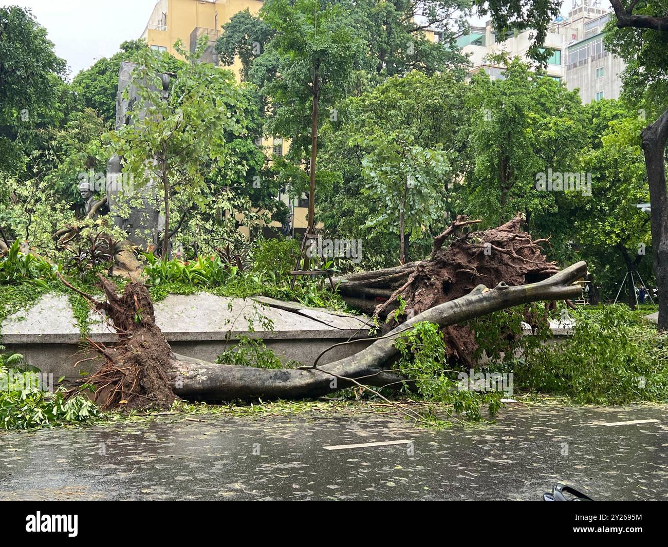 Hanoi in Yagi Typhoon Stock Photo - Alamy