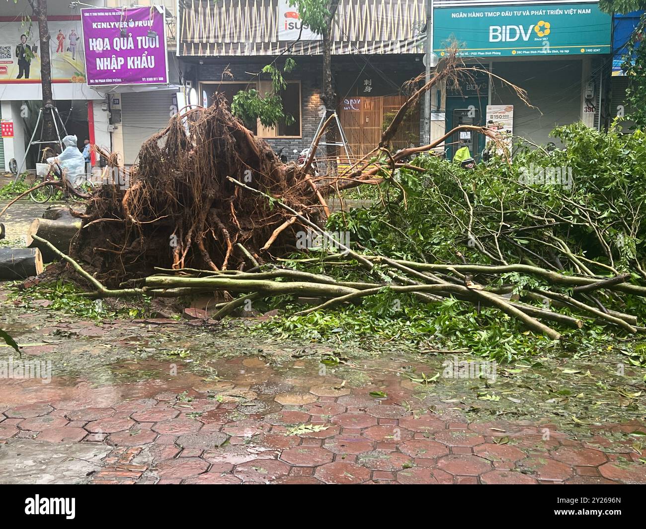 Hanoi in Yagi Typhoon Stock Photo - Alamy