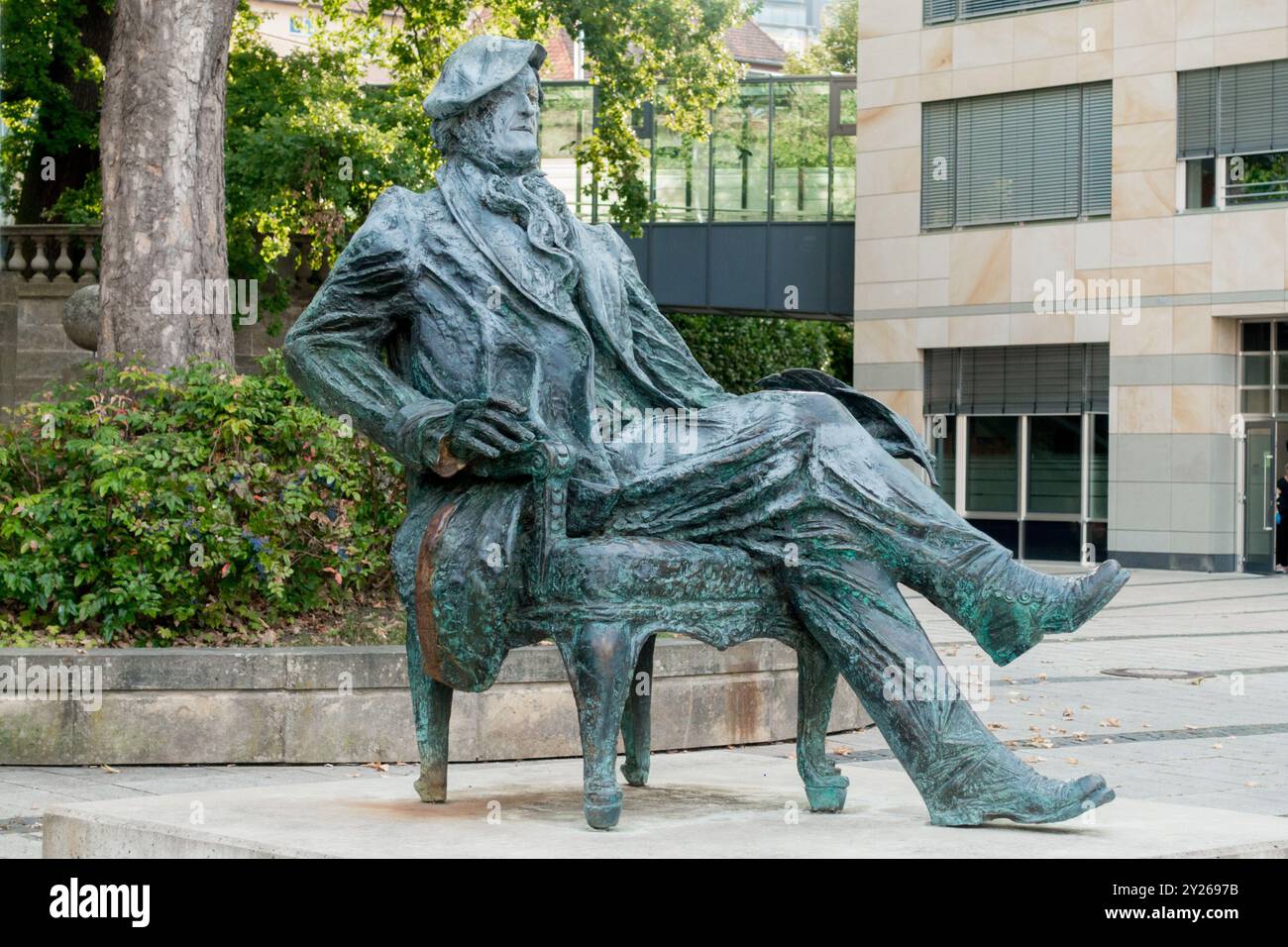 Richard Wagner Bayreuth Germany German Composer Sculpture on La Spezia ...