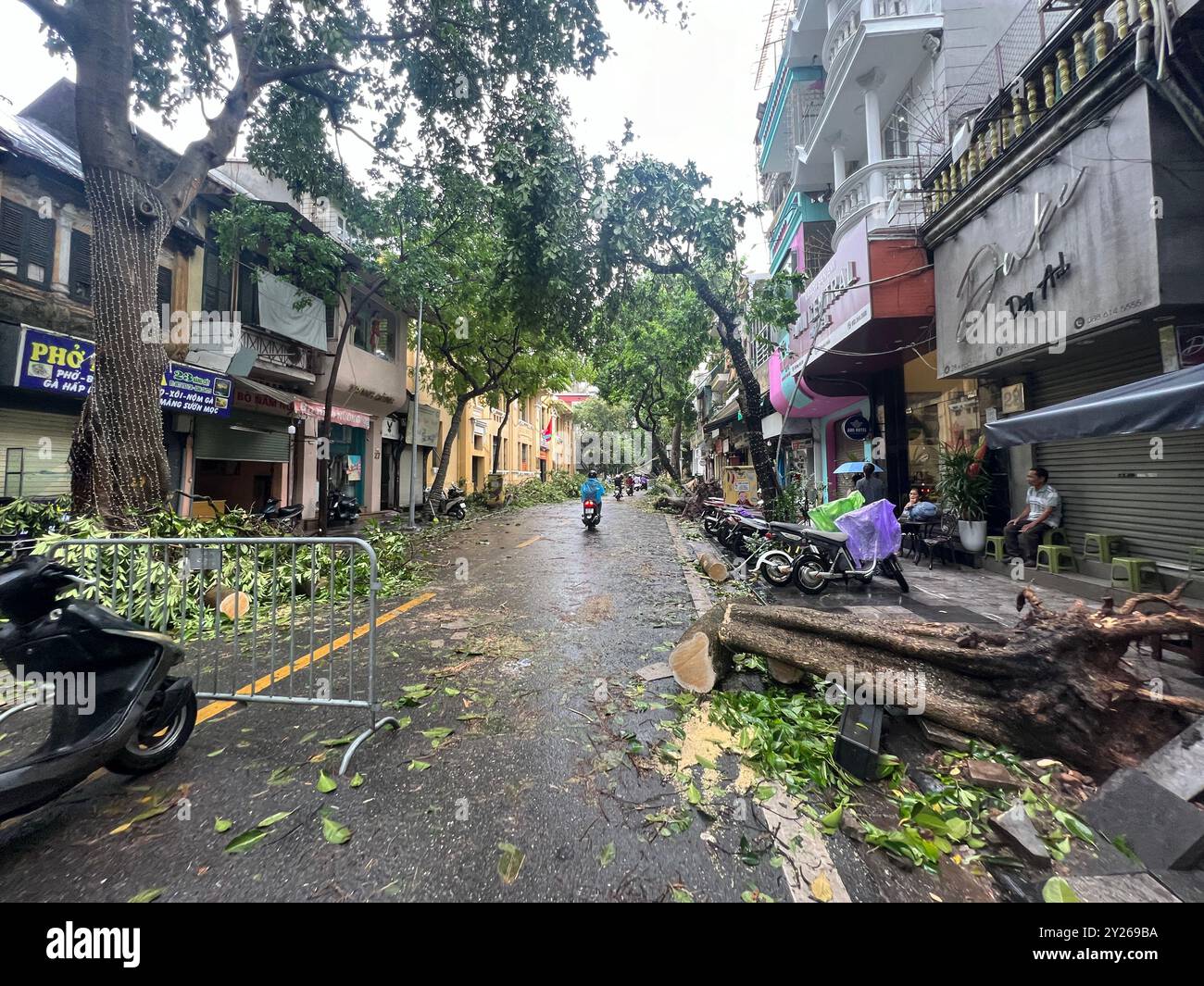 Hanoi in Yagi Typhoon Stock Photo - Alamy