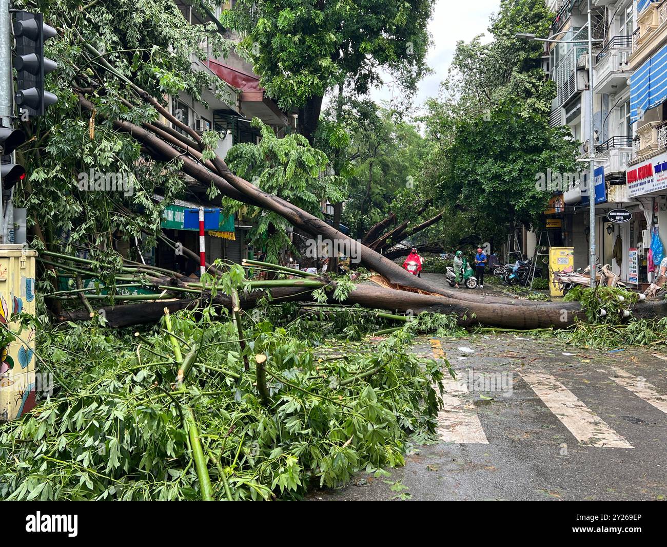Hanoi in Yagi Typhoon Stock Photo - Alamy