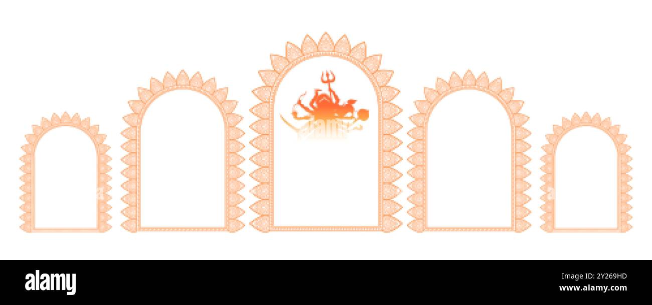 Hindu Religious Border Design