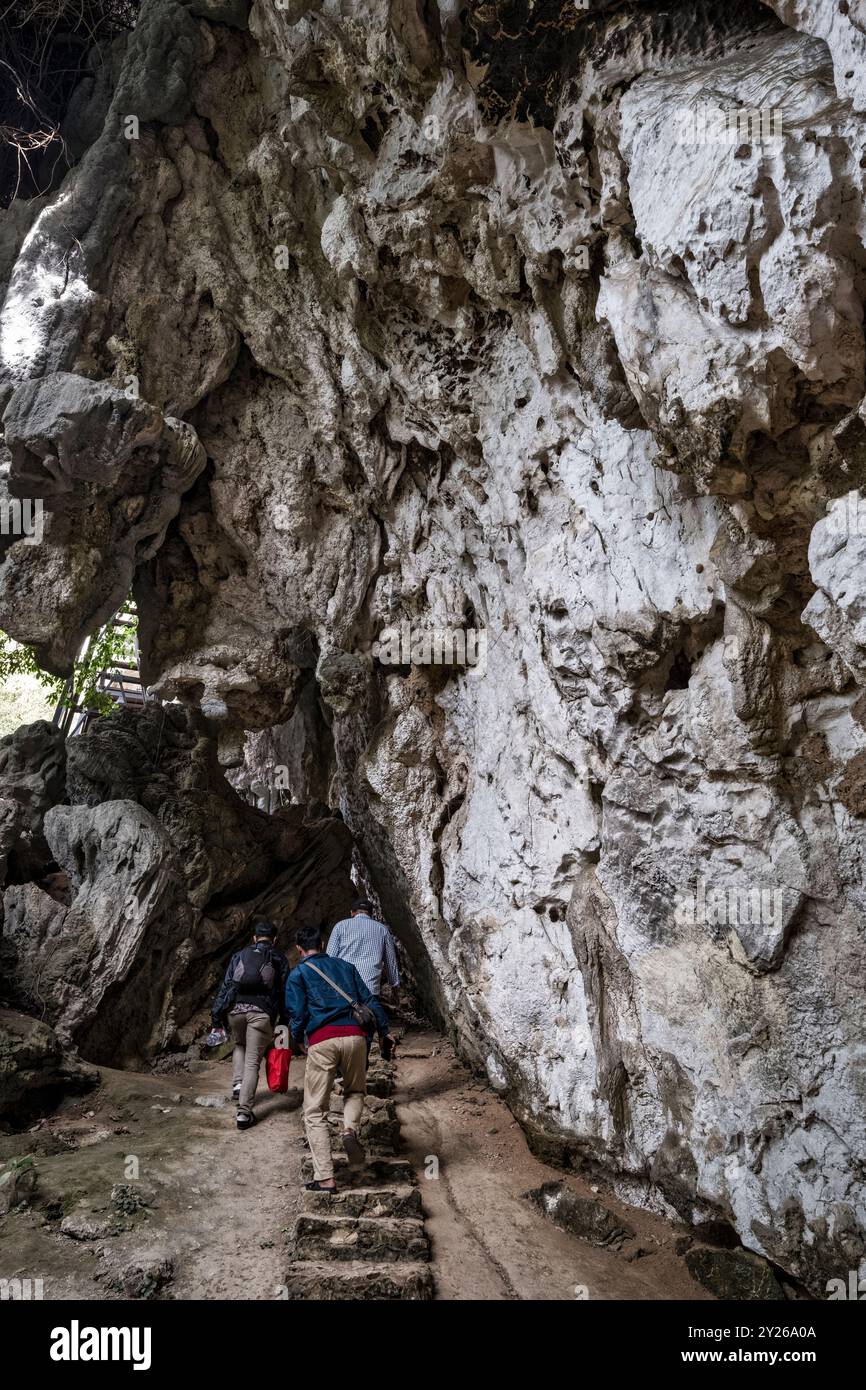 Leang Leang geopark in Maros, Sulawesi, Indonesia, Asia Stock Photo - Alamy