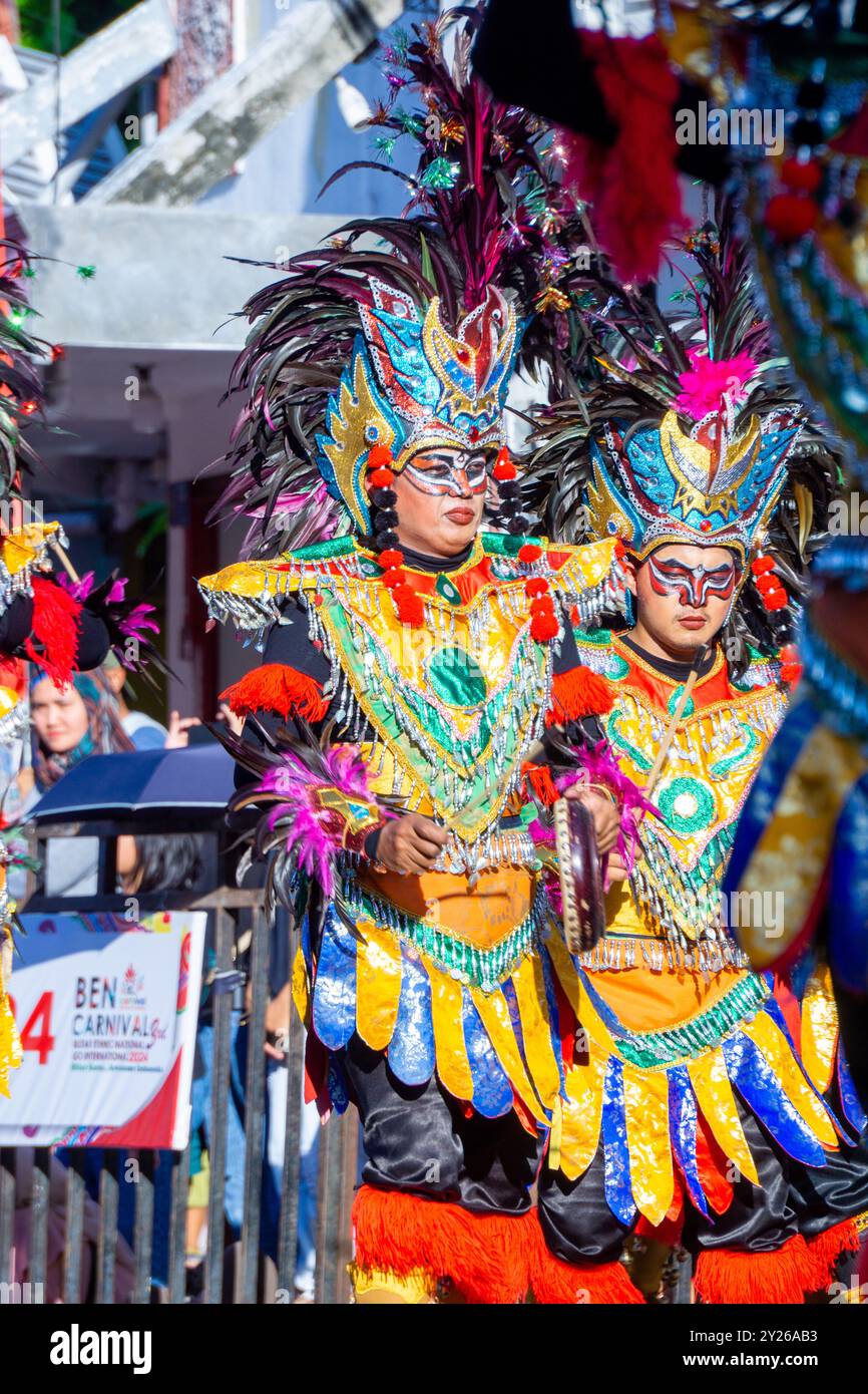 Topeng Ireng dance from Central Java on the 3rd BEN Carnival. This ...