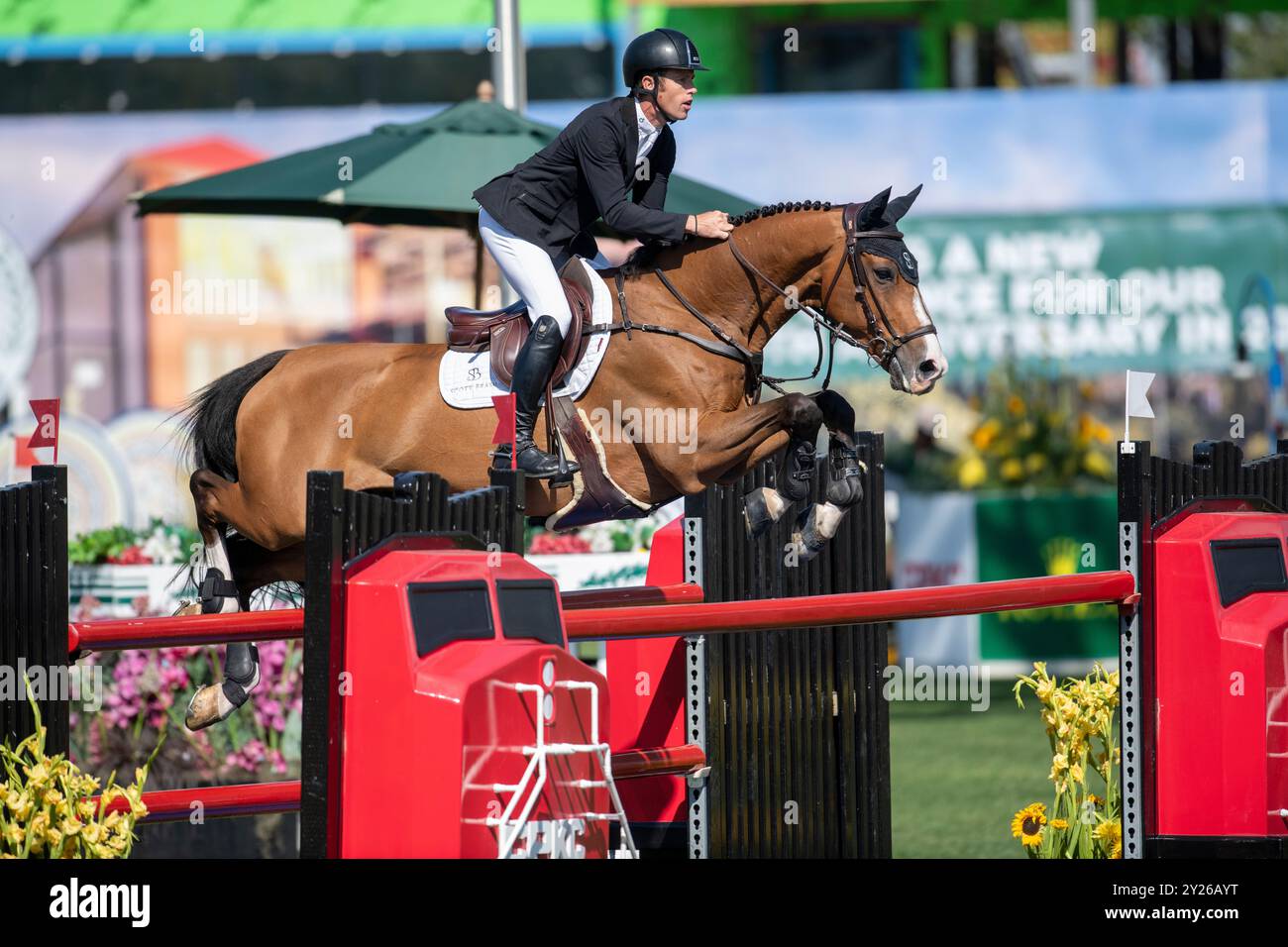 Calgary, Alberta, Canada, 8 September 2024. Scott Brash (GBR) riding ...