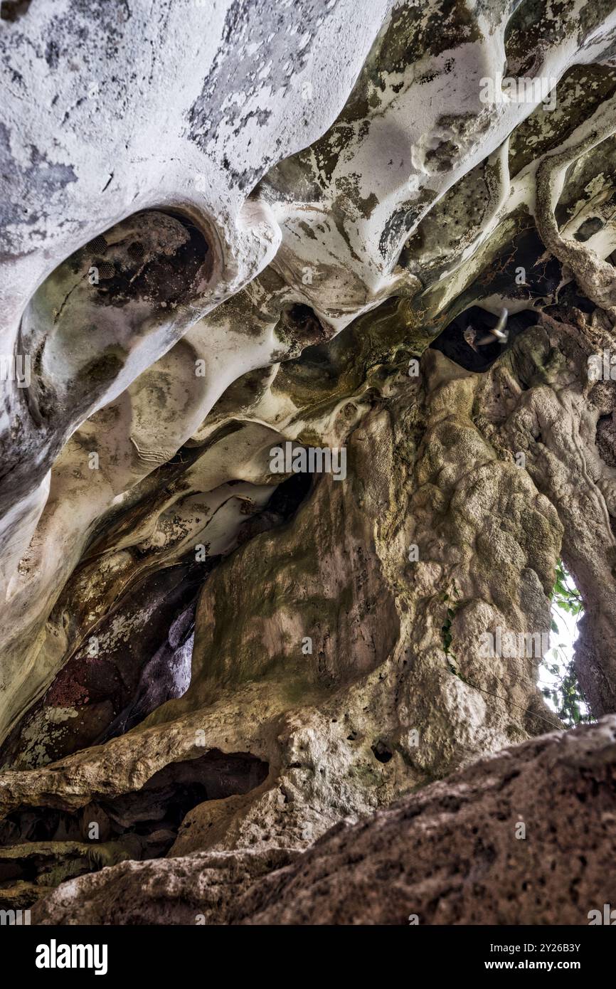 Indonesia cave paintings hi-res stock photography and images - Alamy