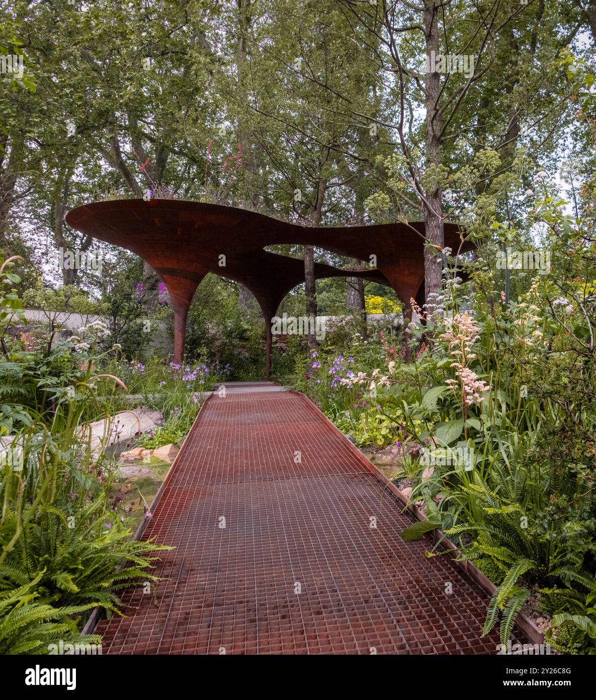 The Water Aid Garden at the Chelsea Flower Show 2024 in London, UK ...
