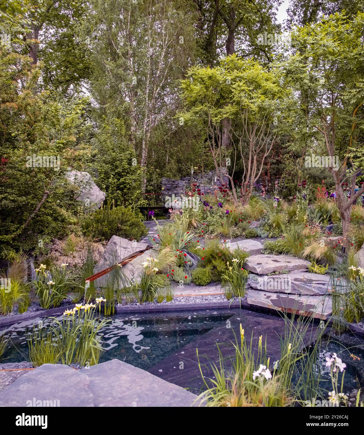 Terrence Higgins Trust Bridge to 2030 garden at the Chelsea Flower Show ...