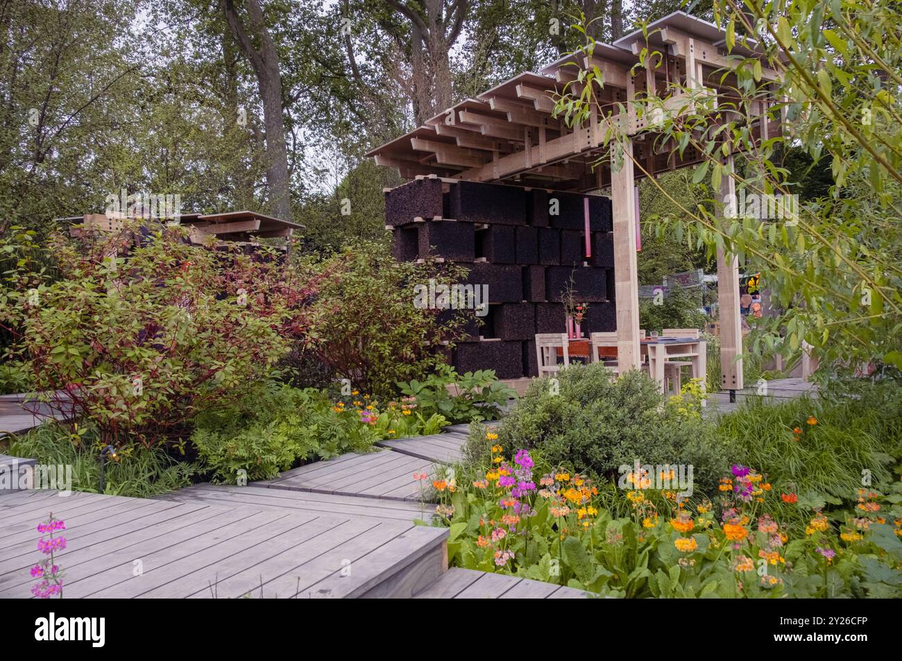 The National Autistic Society Garden at the Chelsea Flower Show 2024 in ...