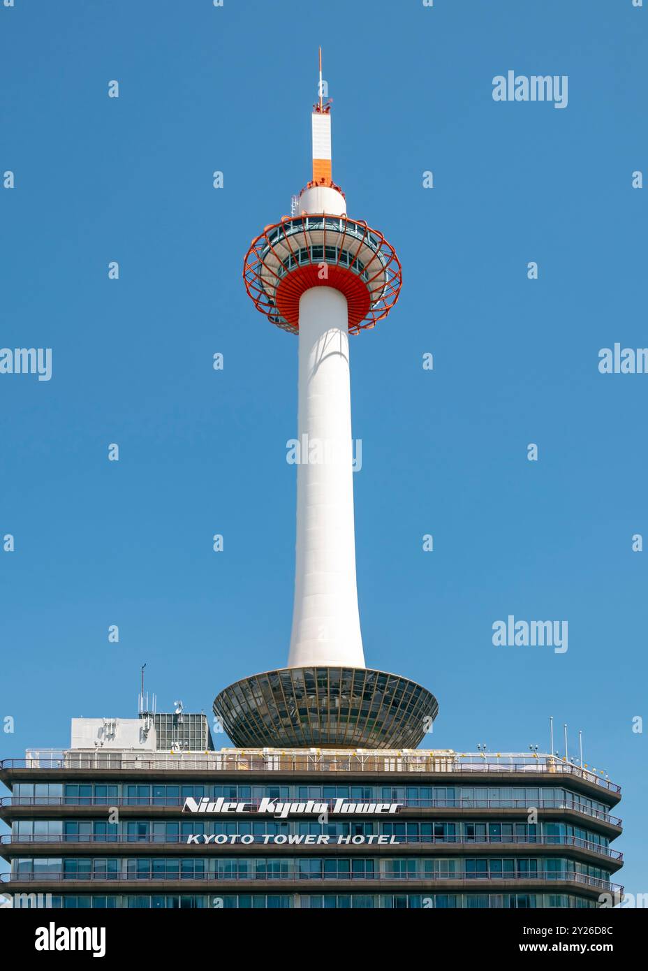 Kyoto Tower, Japan Stock Photo - Alamy