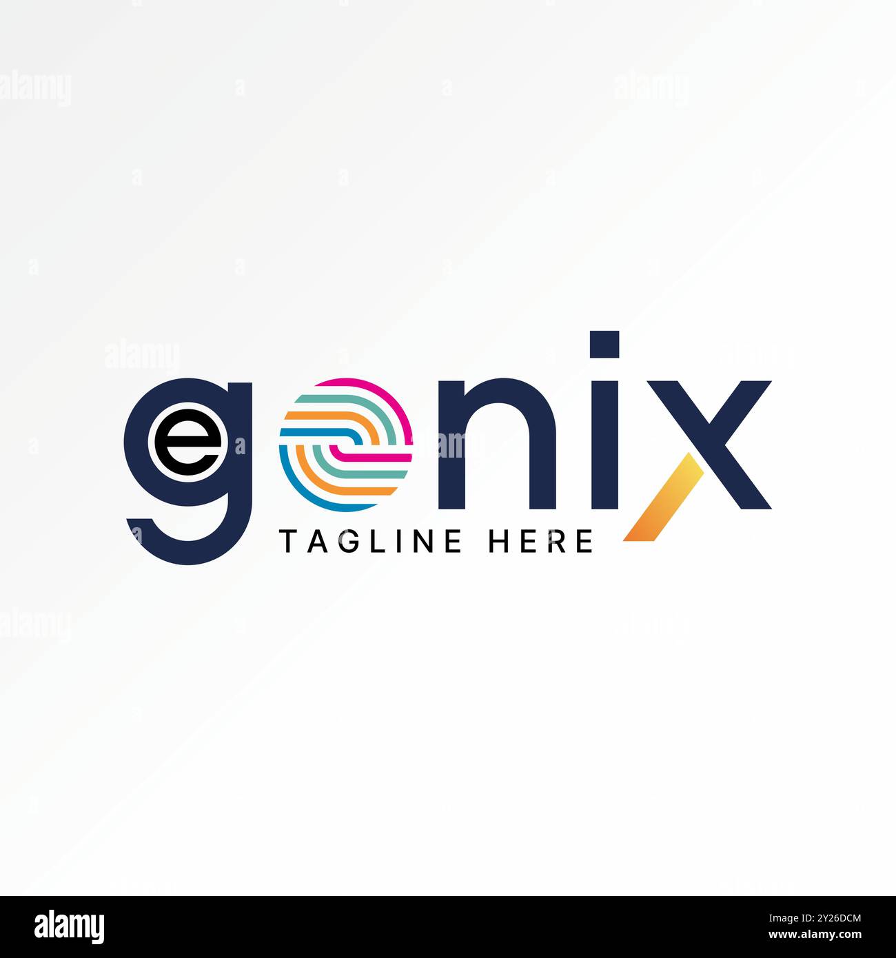 Logo design graphic concept creative premium vector stock initial O ...