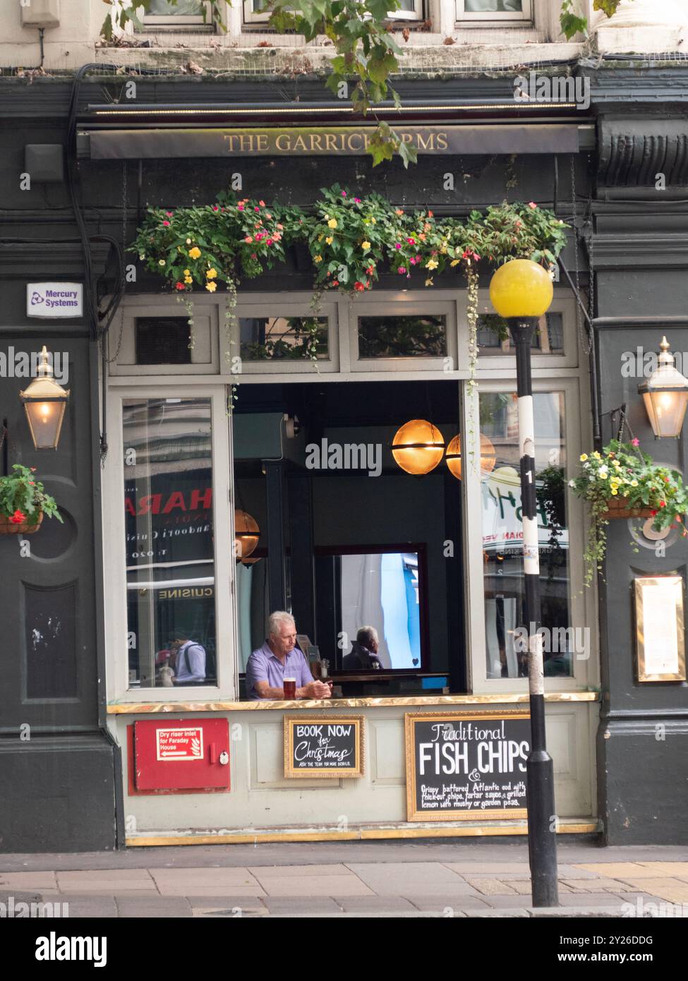 The Garrick Arms pub Central London Stock Photo - Alamy