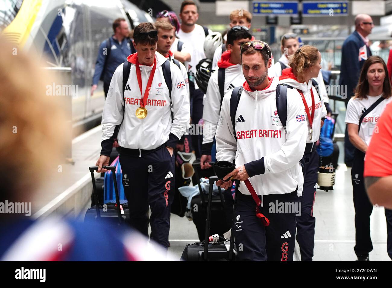 Paralympicsgb homecoming 2024 hi-res stock photography and images - Alamy
