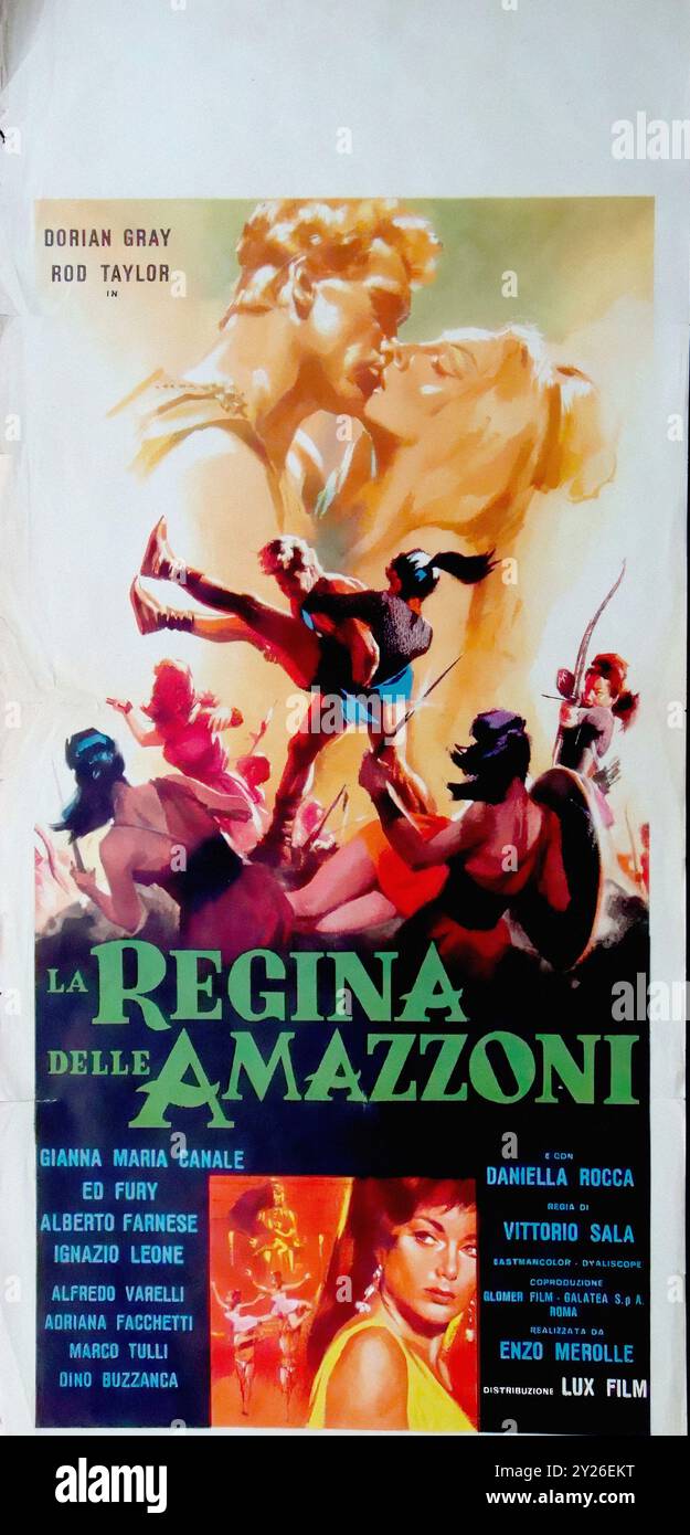 Colossus and the Amazon Queen (1960) 004 - Vintage Italian Lobby Card ...