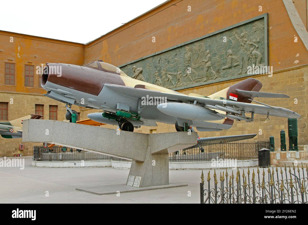 Old fighter jet aircraft at national military museum in cairo hi-res stock photography and ...