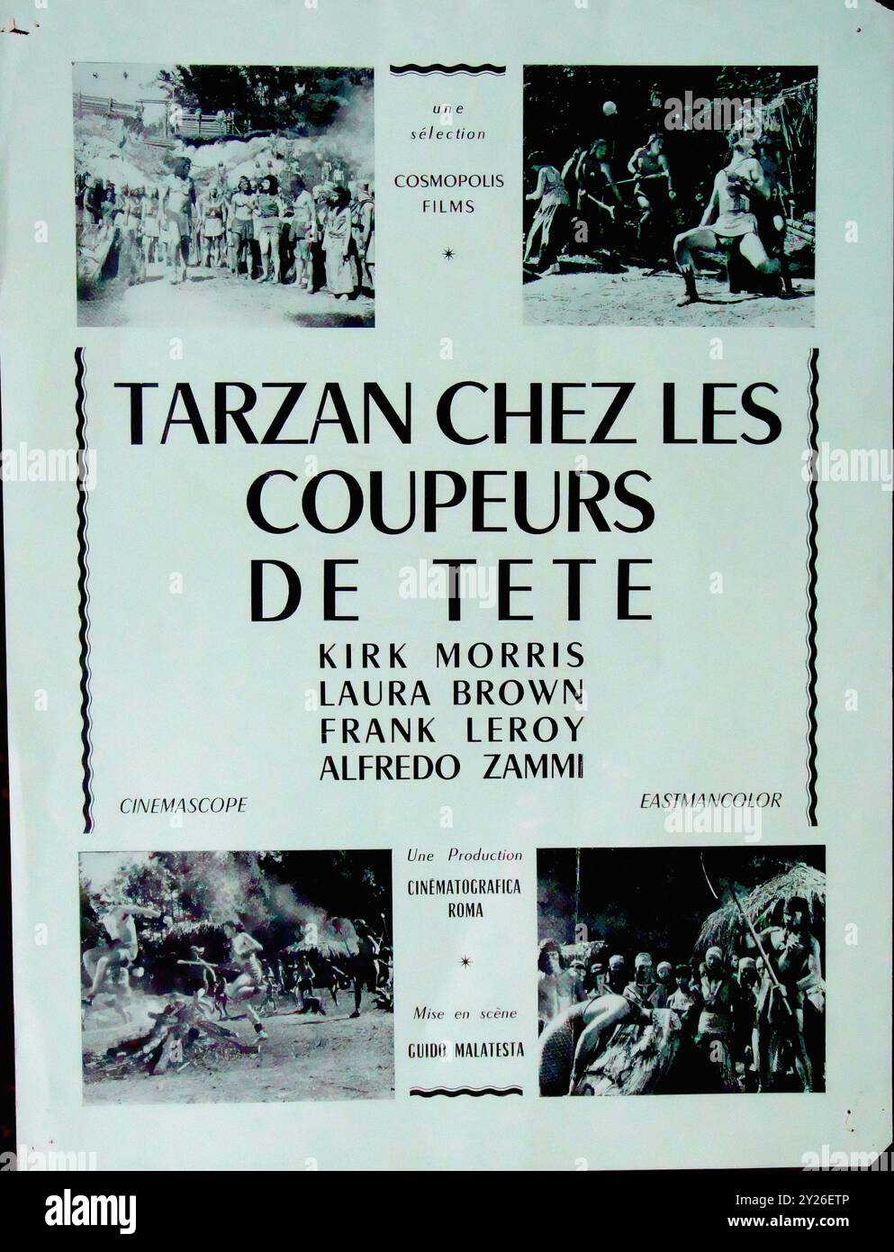 Colossus and the Headhunters (1962) 014 - Vintage French Movie Poster ...