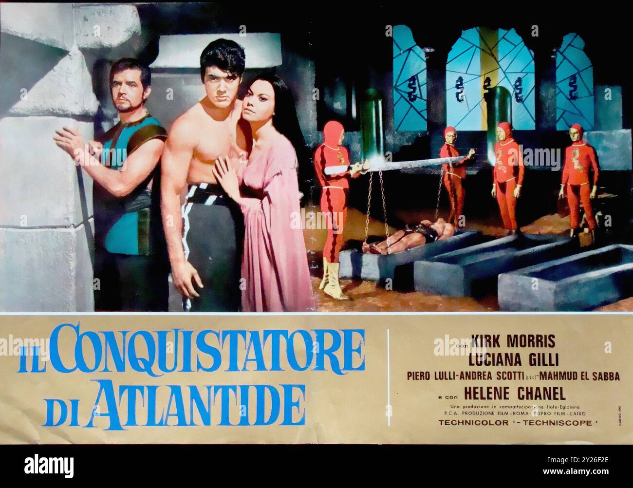 Conqueror of Atlantis, the (1965) 004 - Vintage Italian Lobby Card ...