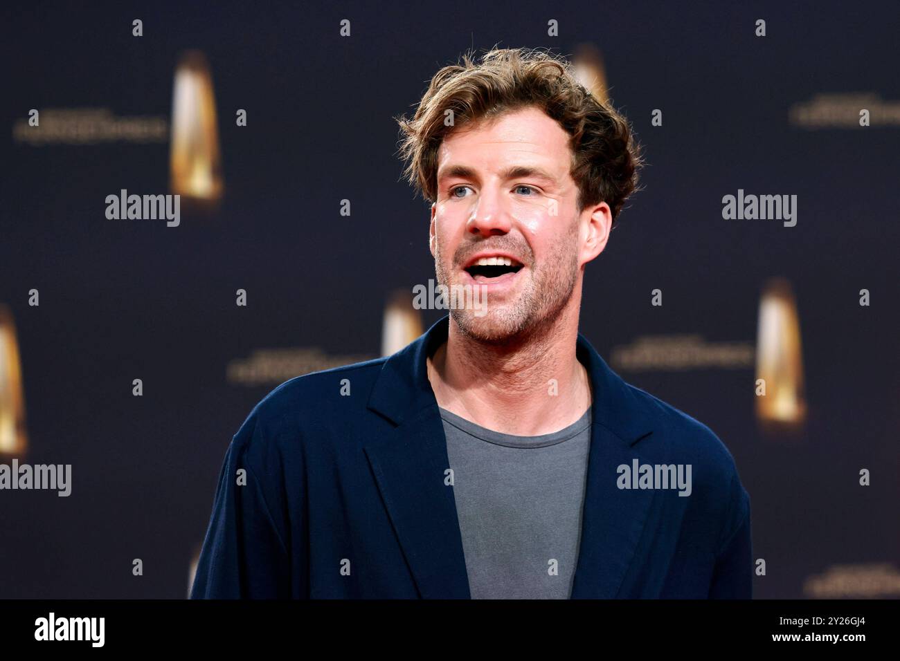 Komiker Luke Mockridge bei der Gala des Deutschen Fernsehpreis 2023 im ...