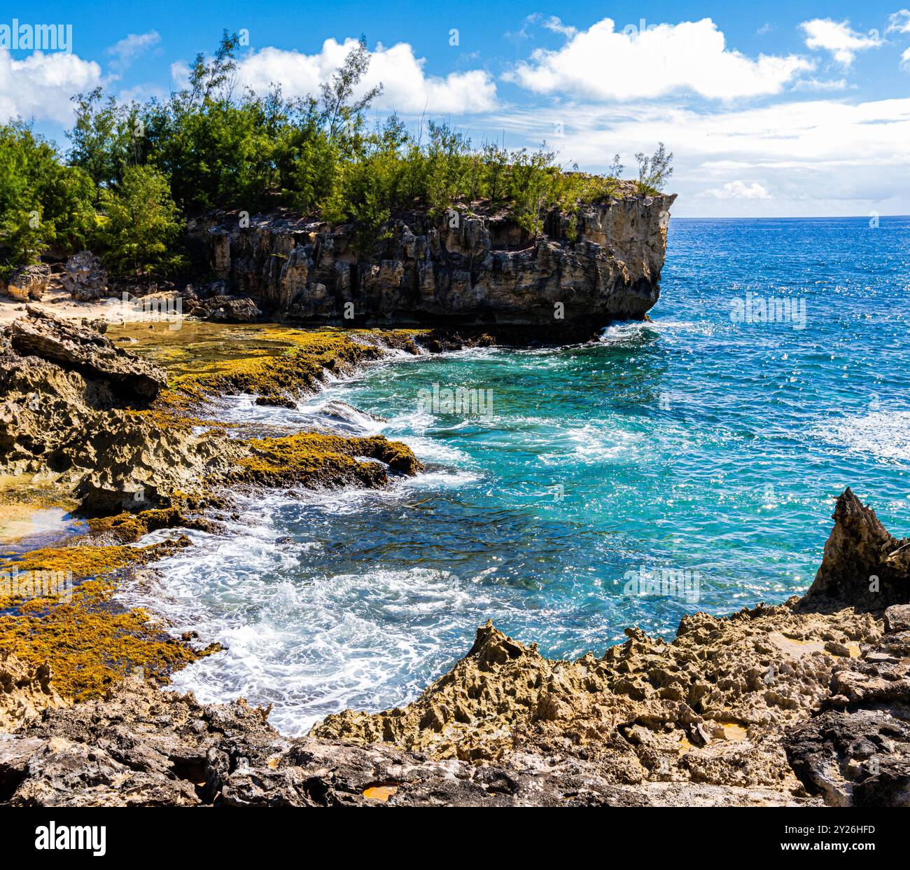 Lithified Cliffs Surround Heavenly Pearl Cove With Kamala Point ...