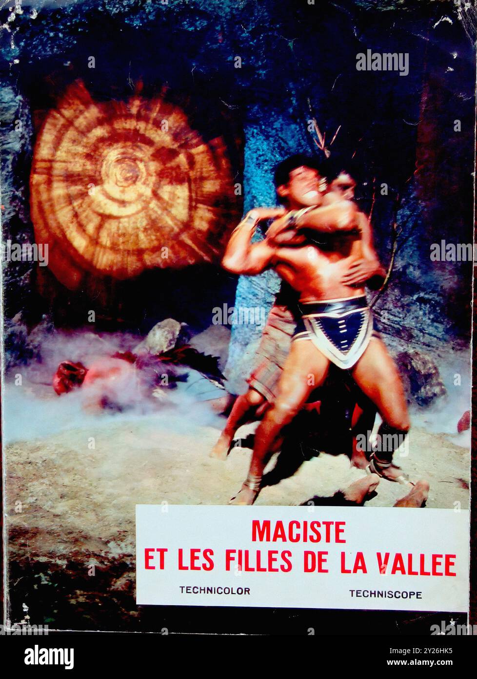Hercules of the Desert (1964) - Vintage French Movie Poster Stock Photo ...