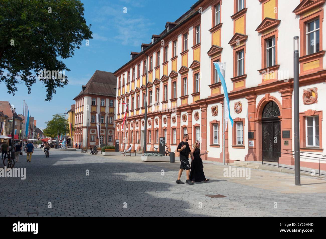 The Old Castle Bayreuth Altes Schloss Maximilianstraße Street Bayreuth ...