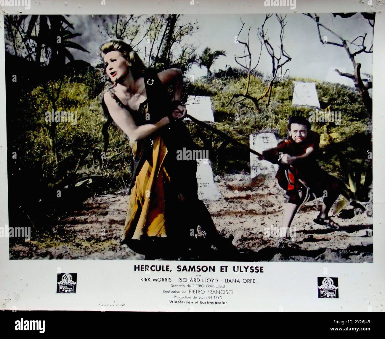 Hercules, Samson and Ulysses 010 - Vintage French Lobby Card Stock ...