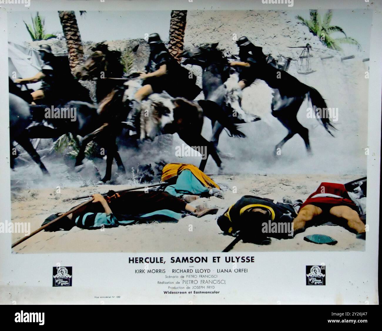 Hercules, Samson and Ulysses 015 - Vintage French Lobby Card Stock ...