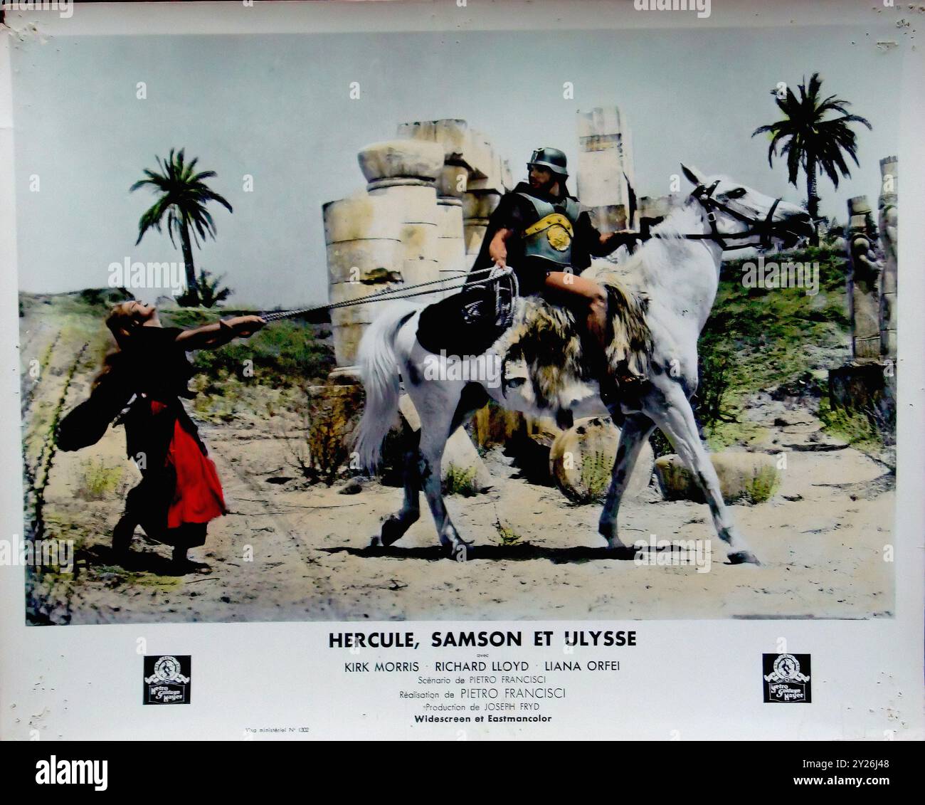 Hercules, Samson and Ulysses 013 - Vintage French Lobby Card Stock ...