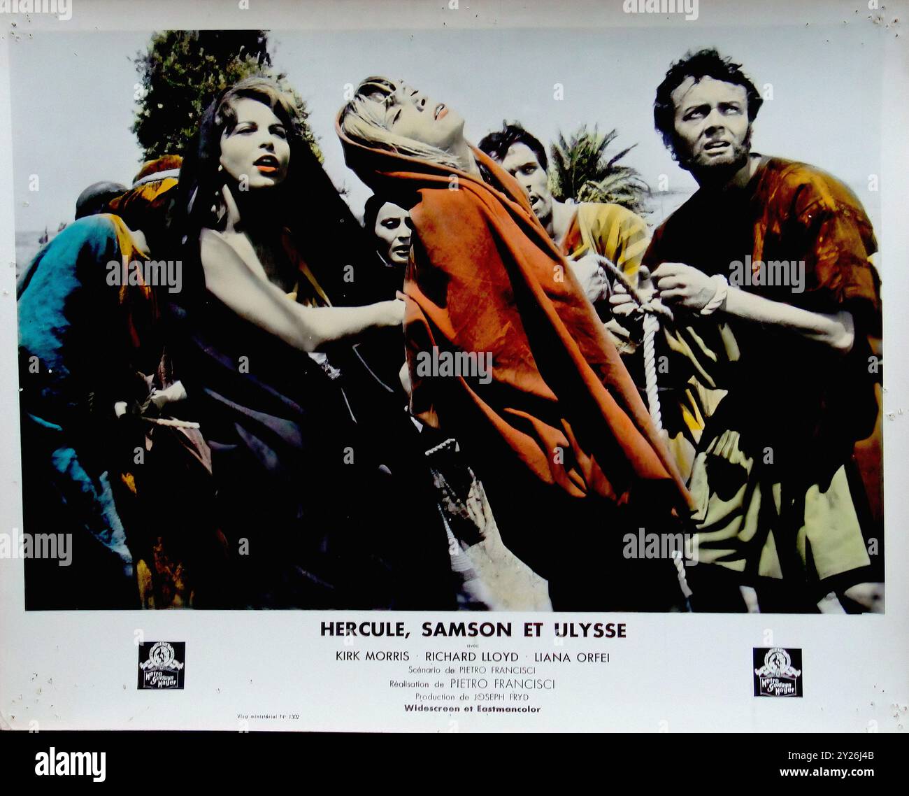 Hercules, Samson and Ulysses 014 - Vintage French Lobby Card Stock ...