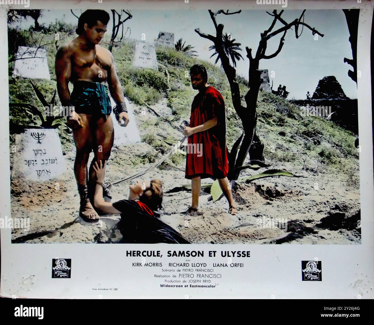 Hercules, Samson and Ulysses 018 - Vintage French Lobby Card Stock ...