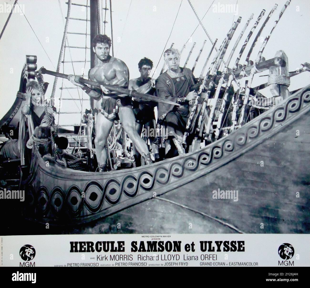 Hercules, Samson and Ulysses 020 - Vintage French Lobby Card Stock ...