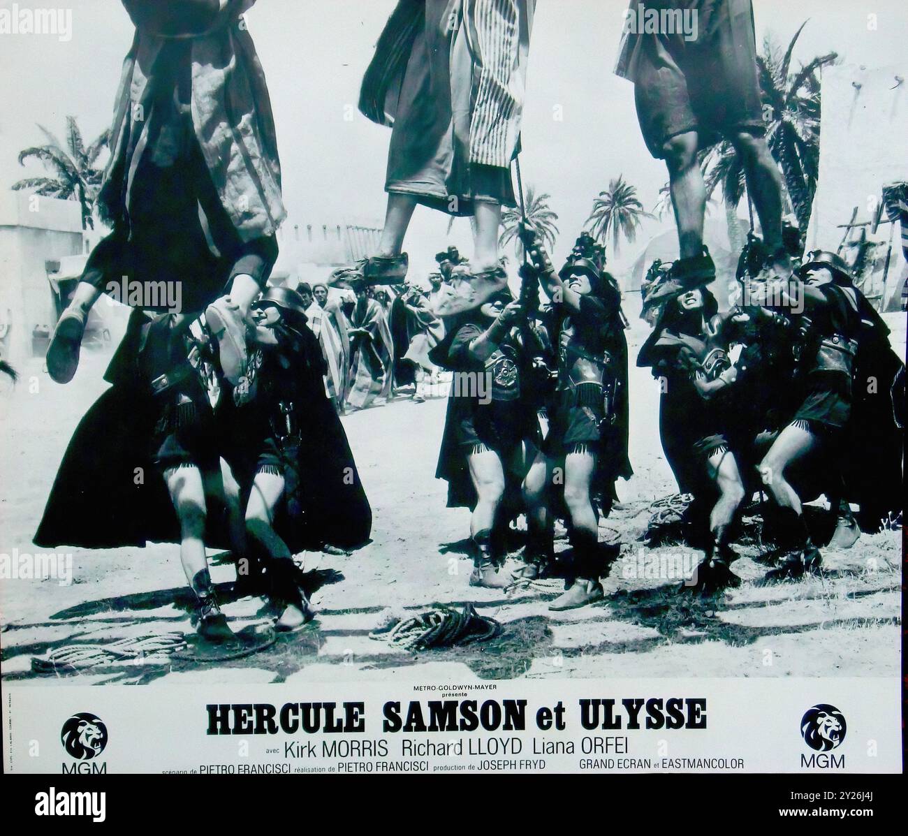 Hercules, Samson and Ulysses 021 - Vintage French Lobby Card Stock ...