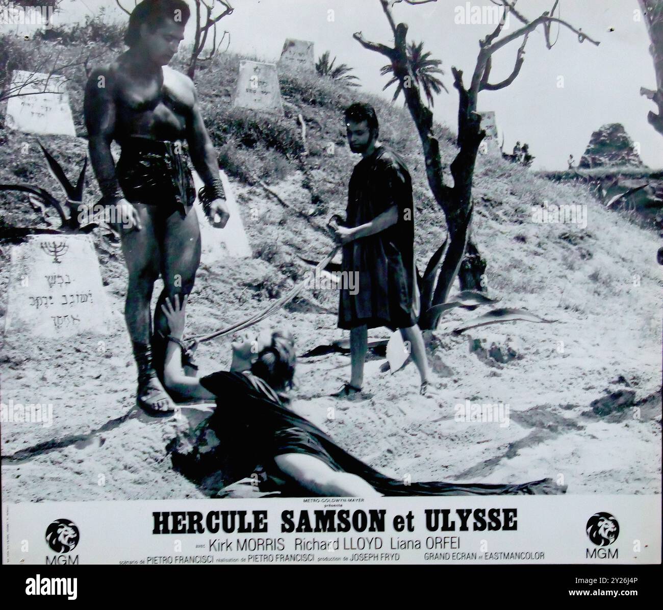 Hercules, Samson and Ulysses 025 - Vintage French Lobby Card Stock ...