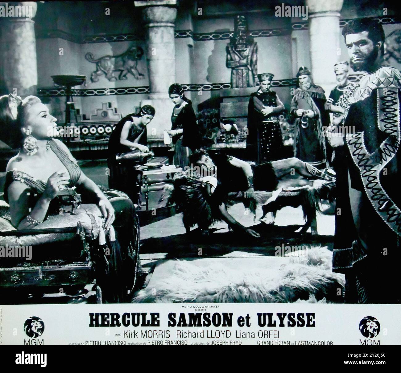 Hercules, Samson and Ulysses 023 - Vintage French Lobby Card Stock ...