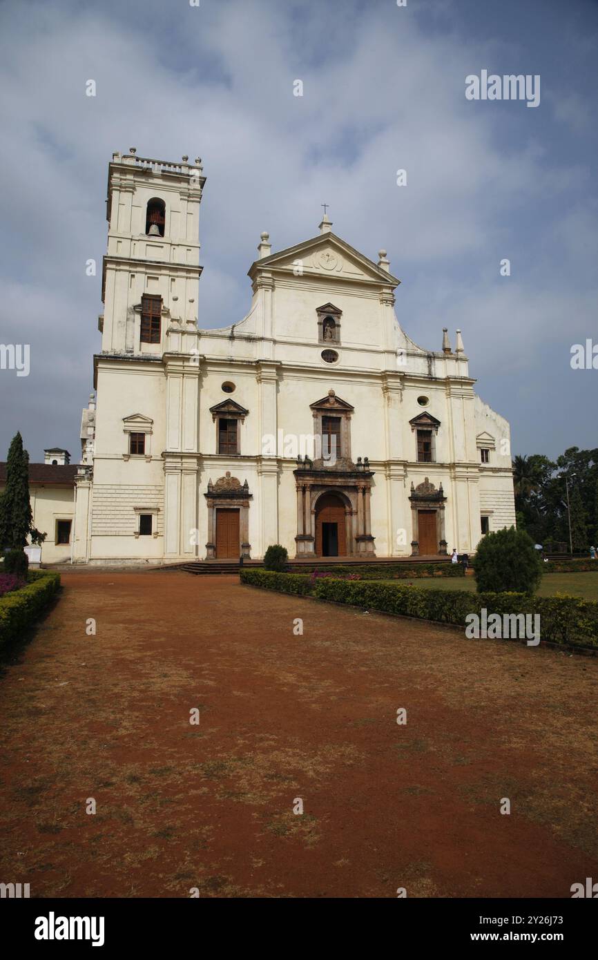 Se Cathedral, Old Goa, India Stock Photo - Alamy