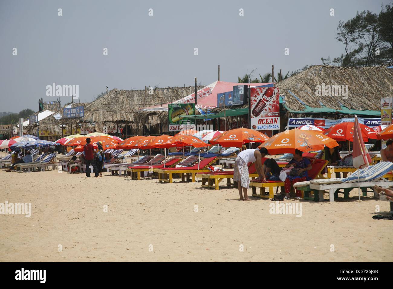 Baga Beach, North Goa, India Stock Photo - Alamy