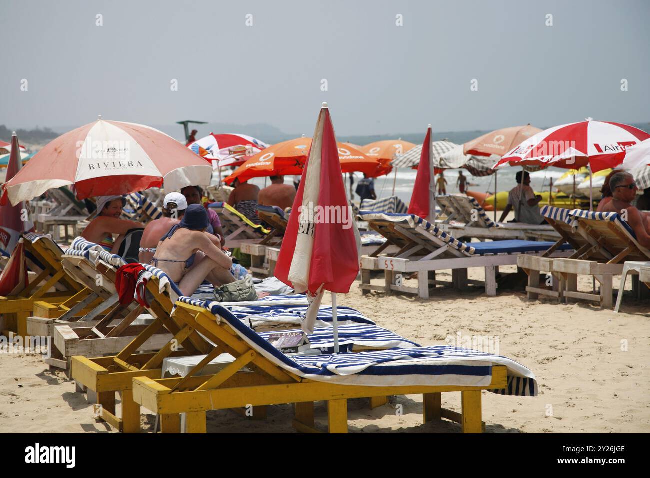 Baga Beach, North Goa, India Stock Photo - Alamy