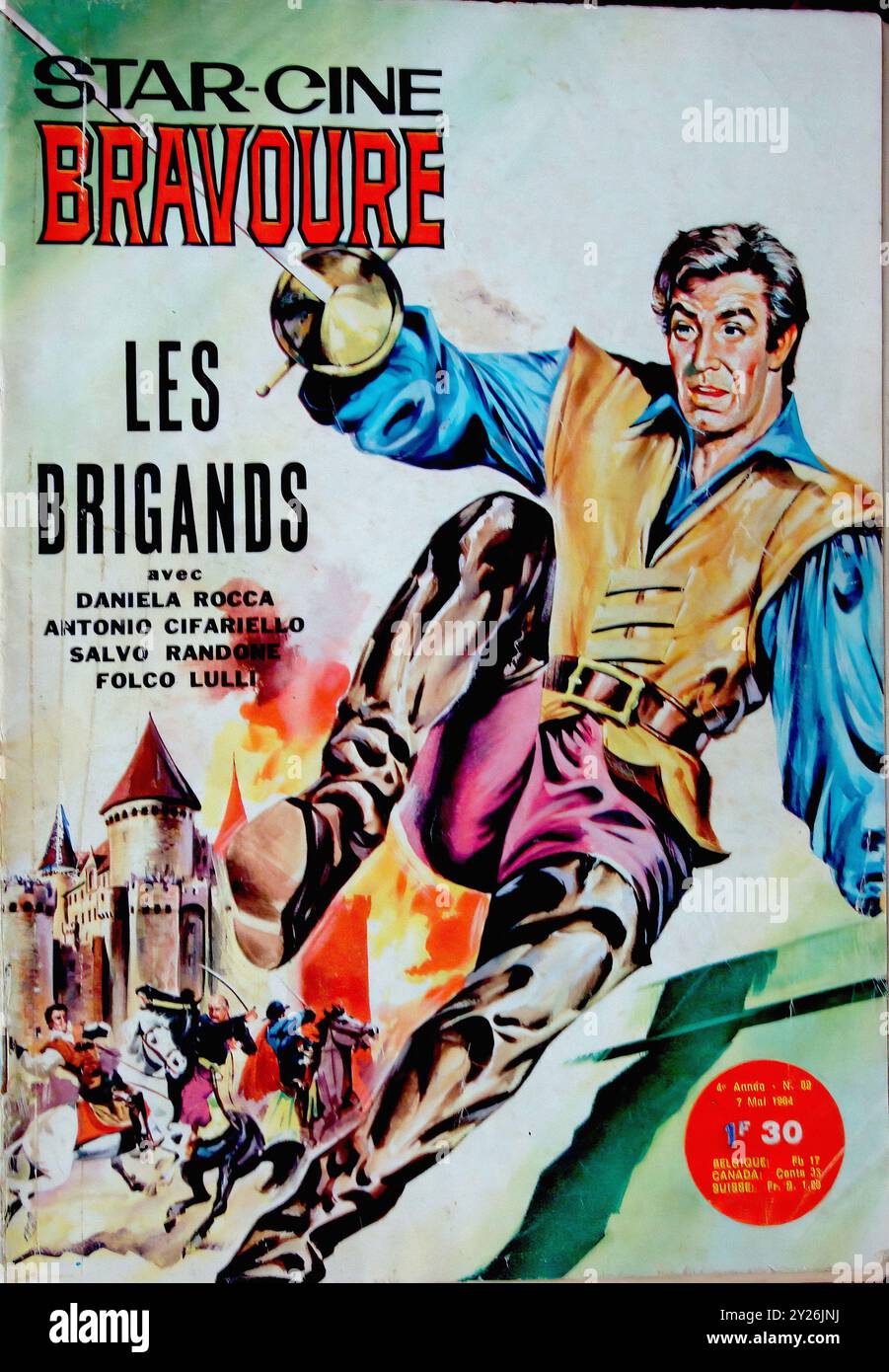 Mercenaries, the - Vintage French Movie Poster Stock Photo - Alamy