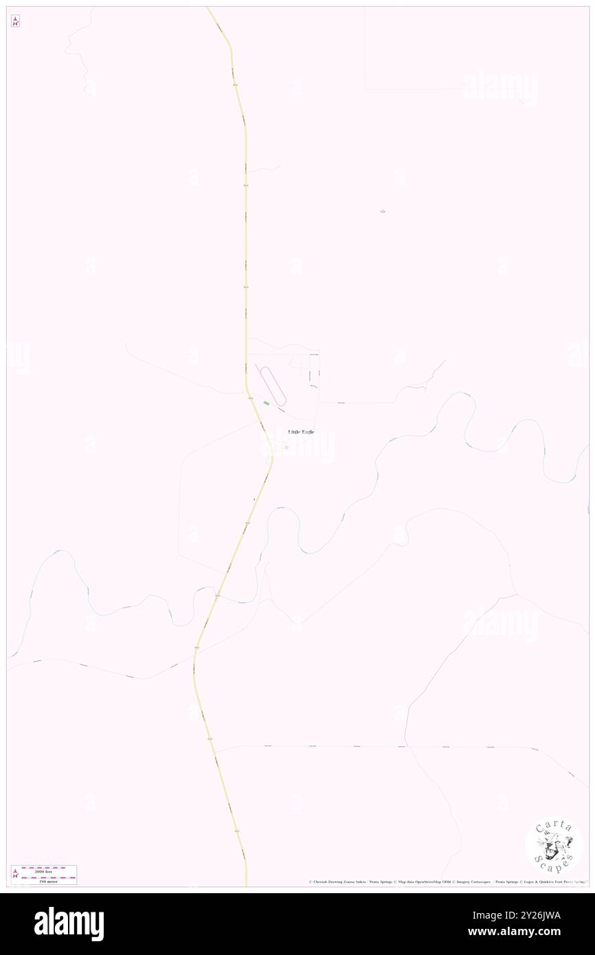 Little Eagle, Corson County, US, United States, South Dakota, N 45 40 ...