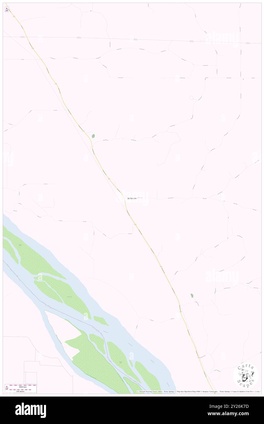 Belleview, Calhoun County, US, United States, Illinois, N 39 21' 3'', S ...