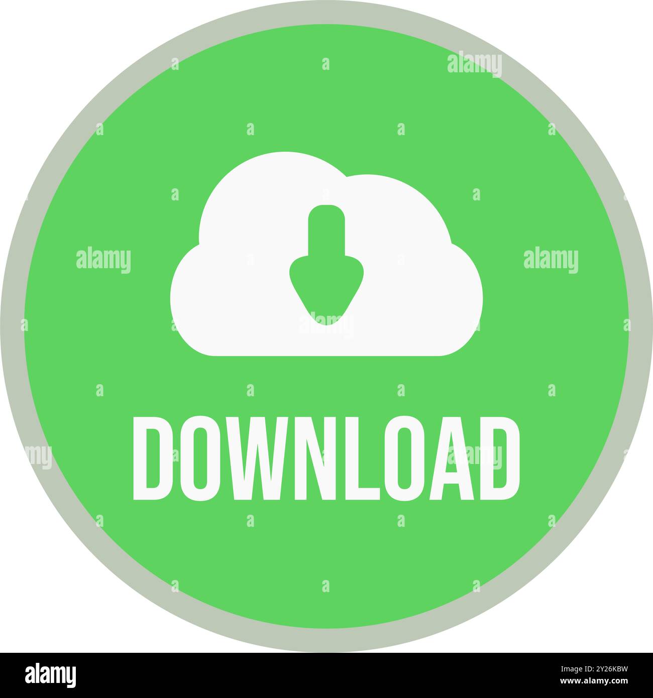 Green icon arrow text Stock Vector Images - Alamy