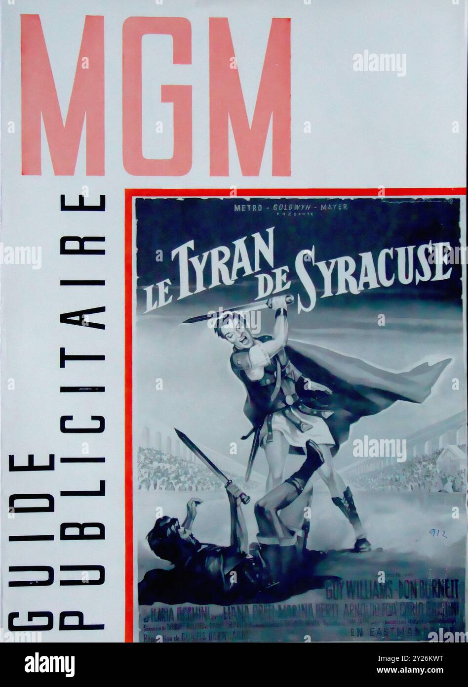 Siege of Syracuse (1960) - Vintage French Movie Poster Stock Photo - Alamy
